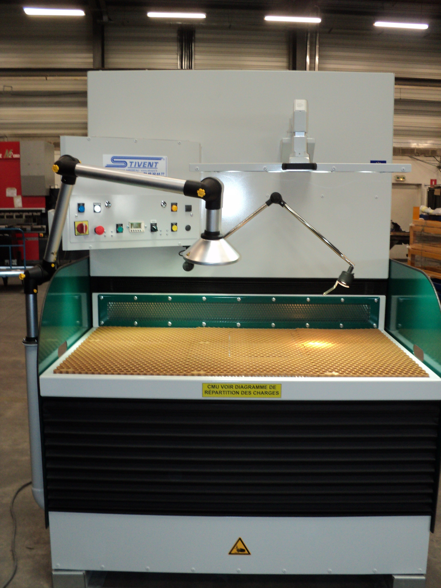 UD | Downdraft Tables Stivent Industrie