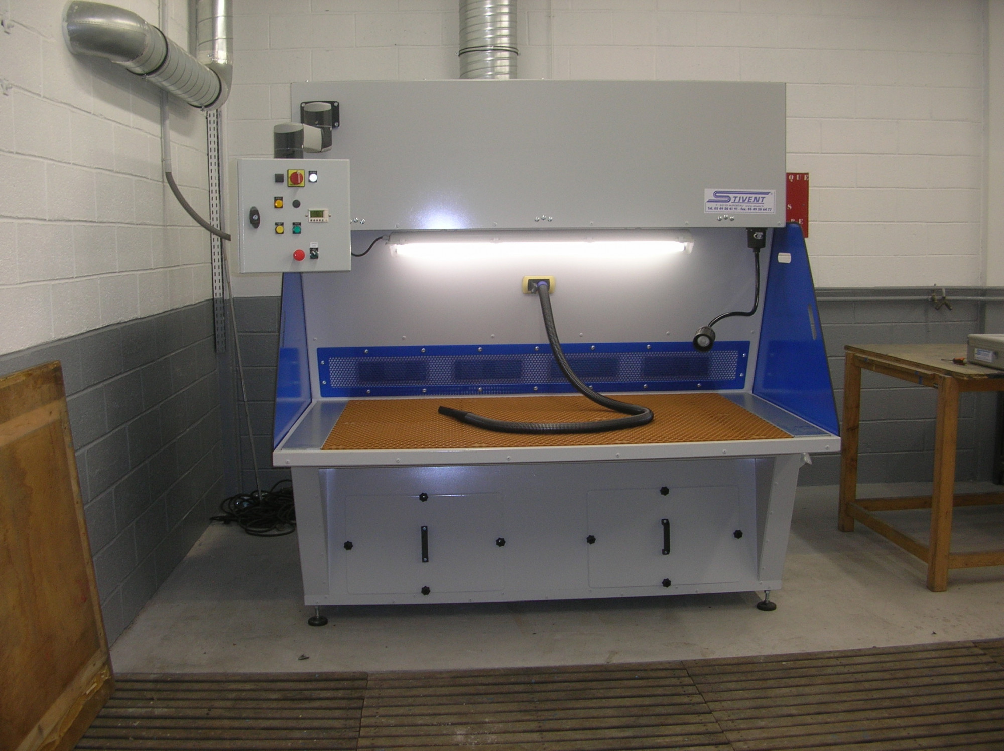 TC700 | Downdraft Tables Stivent Industrie