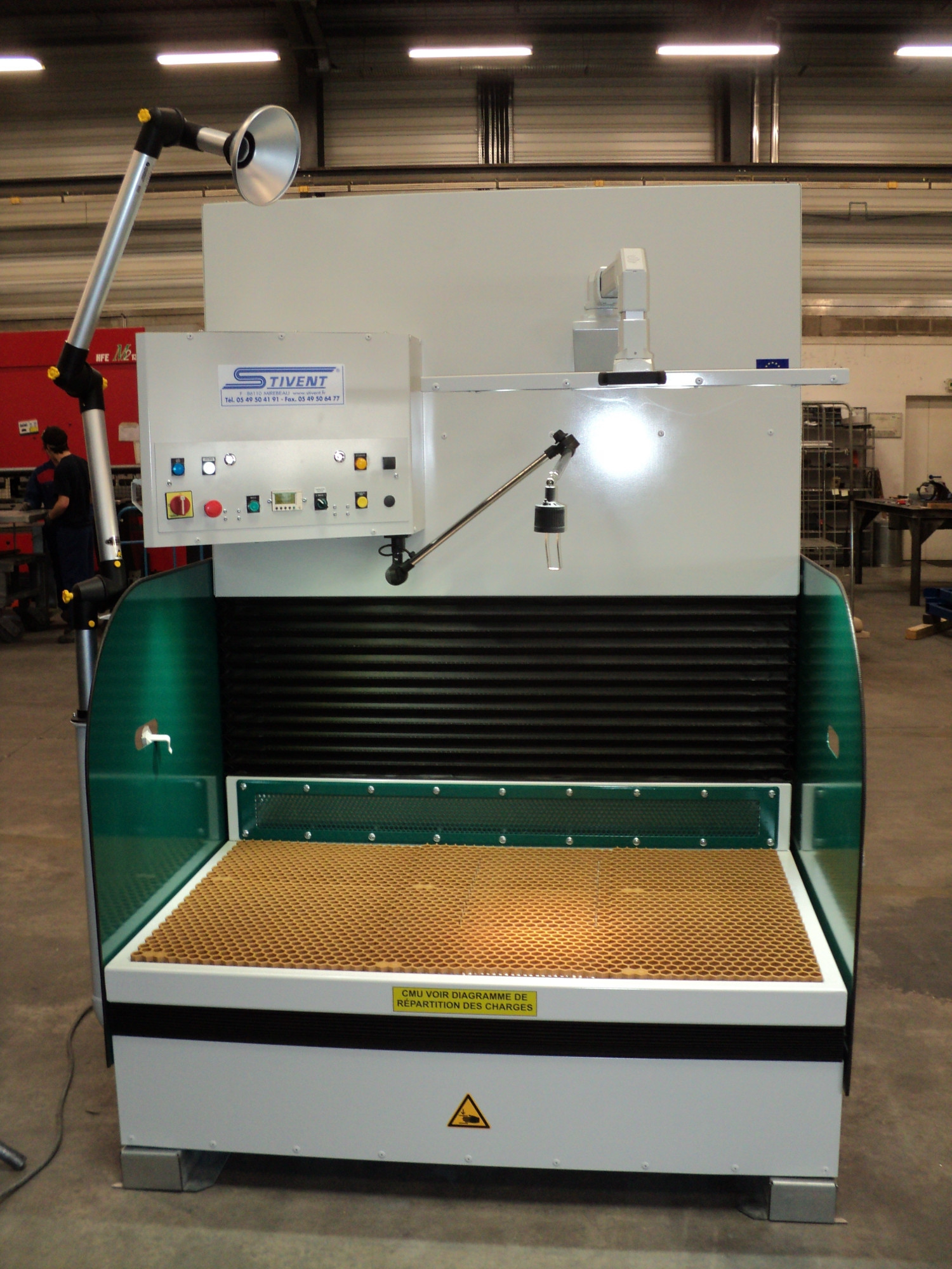 UD | Downdraft Tables Stivent Industrie